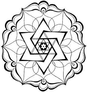 lahari mandala coloring pages