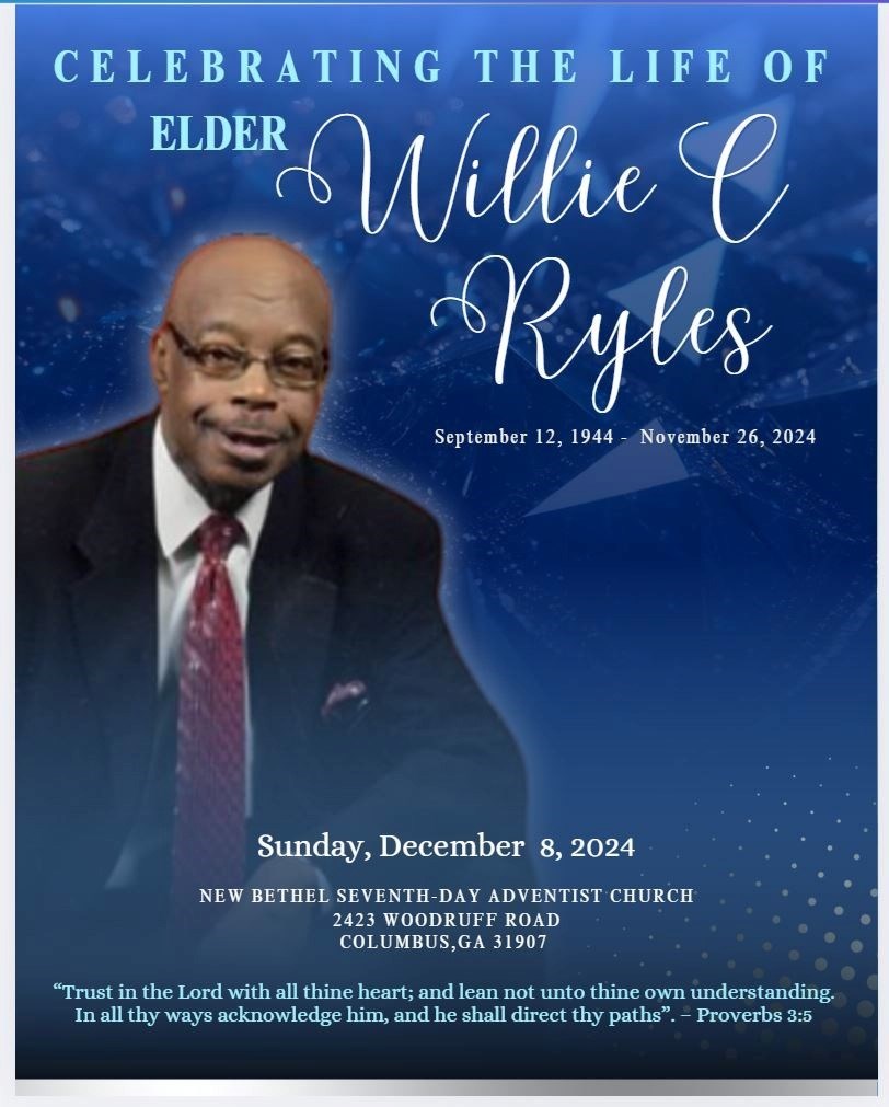Willie Ryles Obituary - Columbus, GA