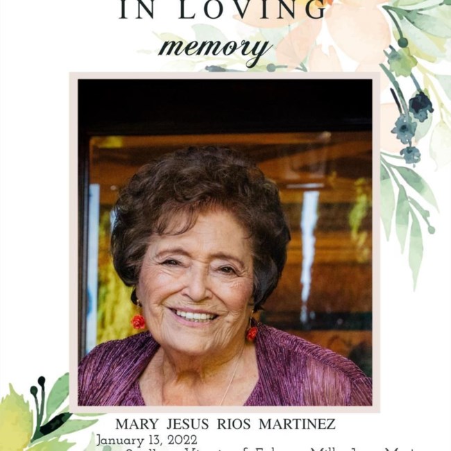 Mary Rios Martinez Obituary - Hemet, CA