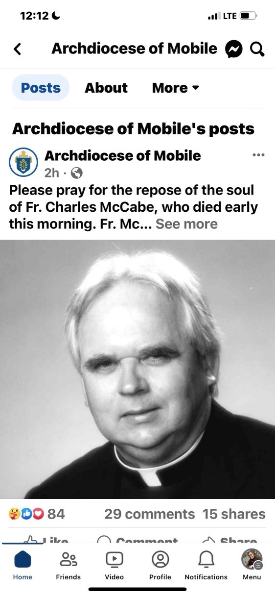 Charles McCabe Obituary - Mobile, AL