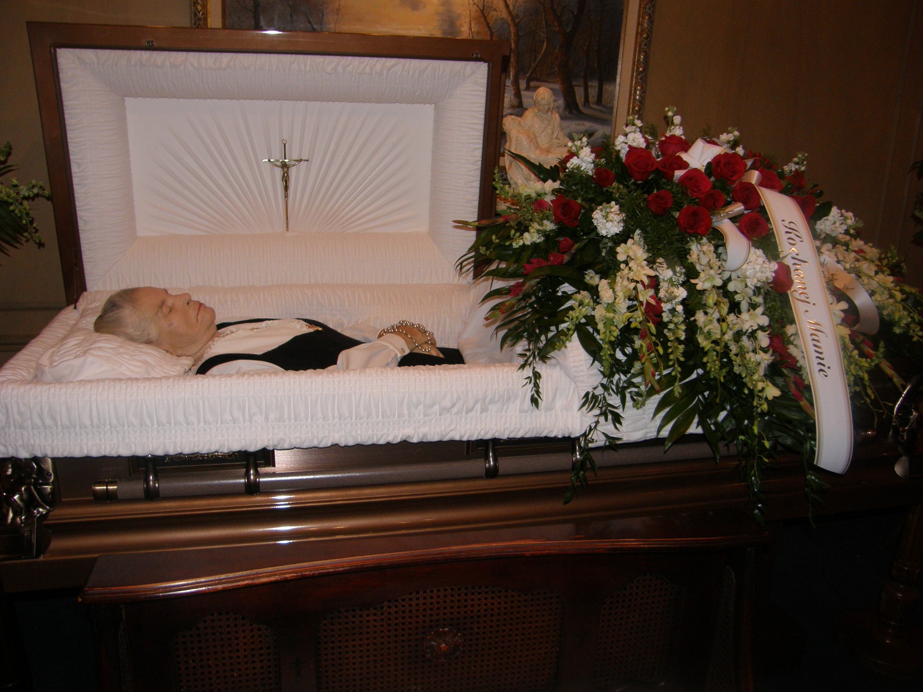 Biggie Smalls Funeral Open Casket