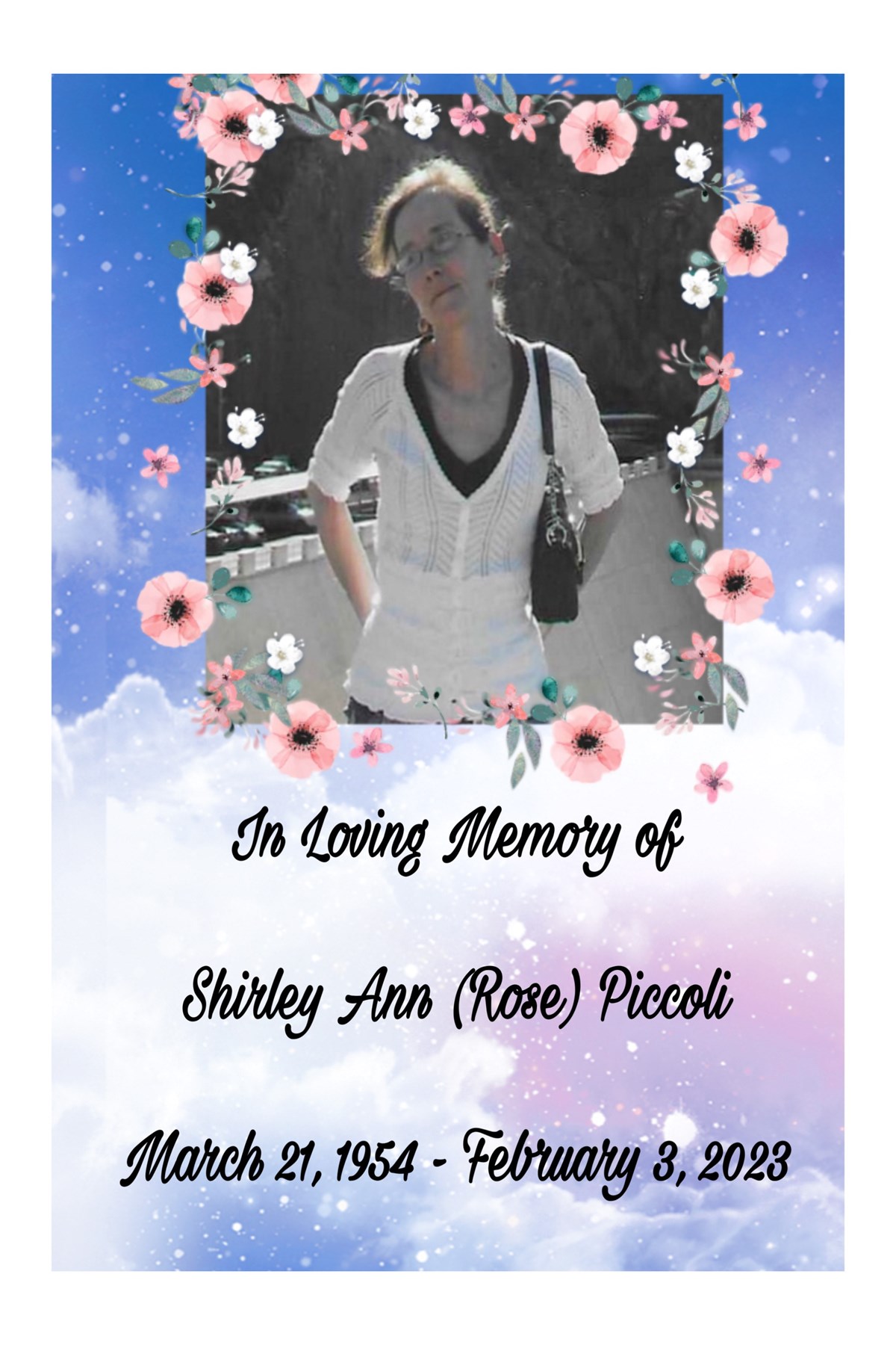 Shirley Ann (Rose) Piccoli Obituario - Providence, RI