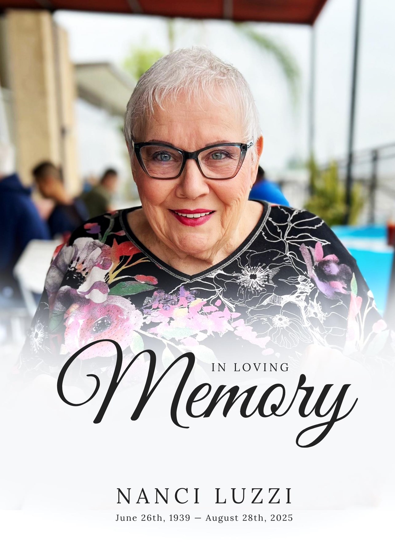 Nanci Luzzi Obituary - San Gabriel, CA