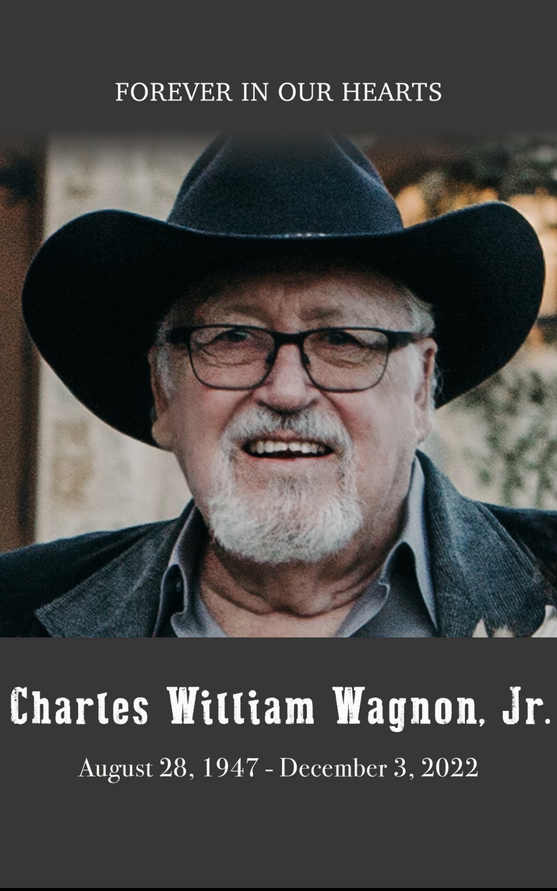 Charles William Wagnon Jr. Obituary - Houston, TX