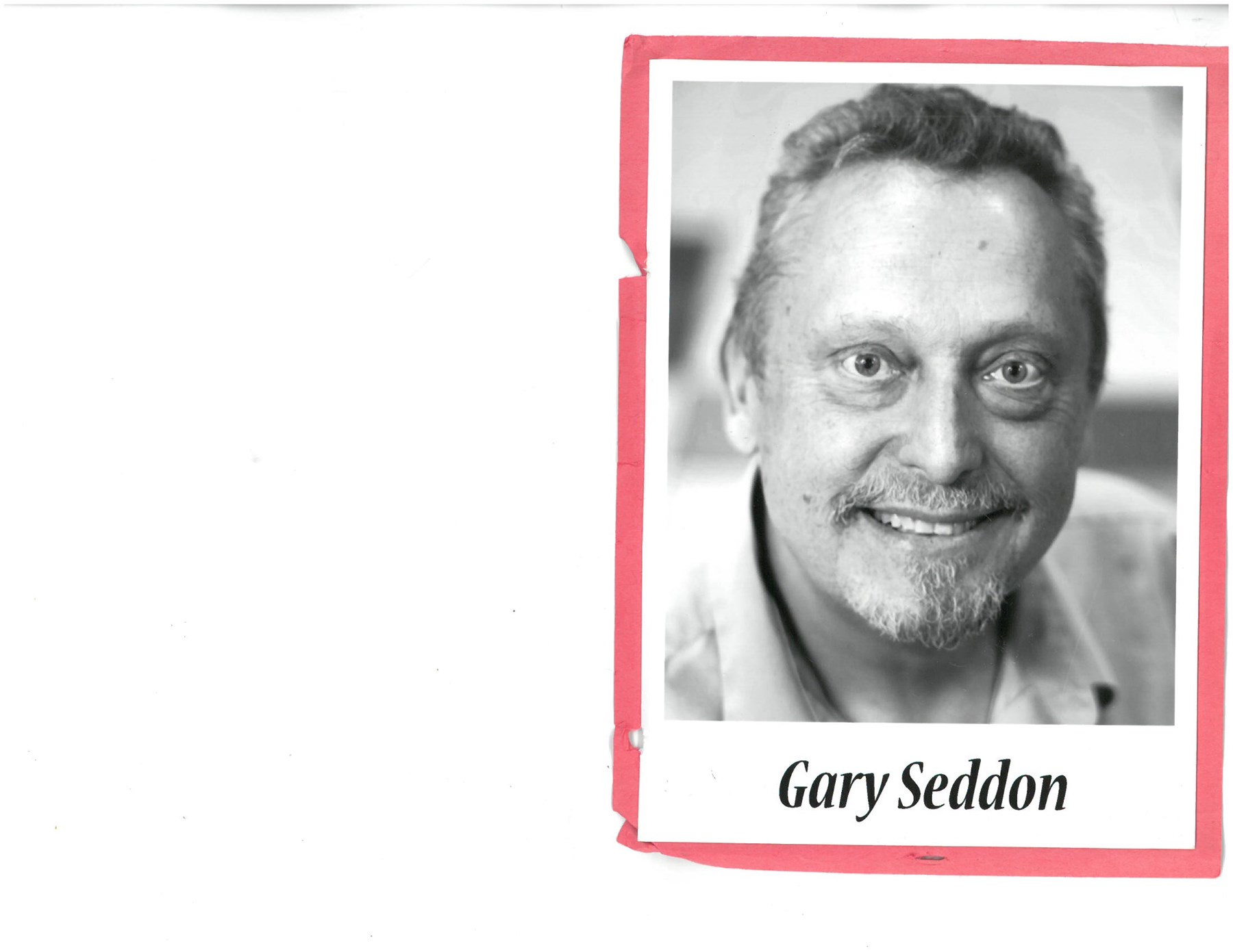 Gary Seddon Obituary