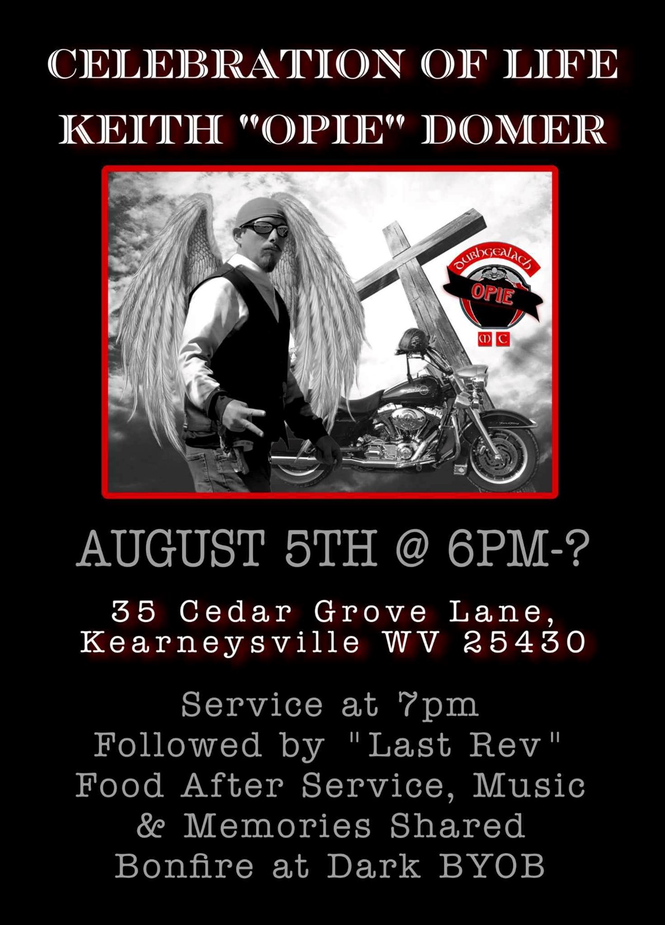 Keith "Opie" Domer Obituary - Martinsburg, WV