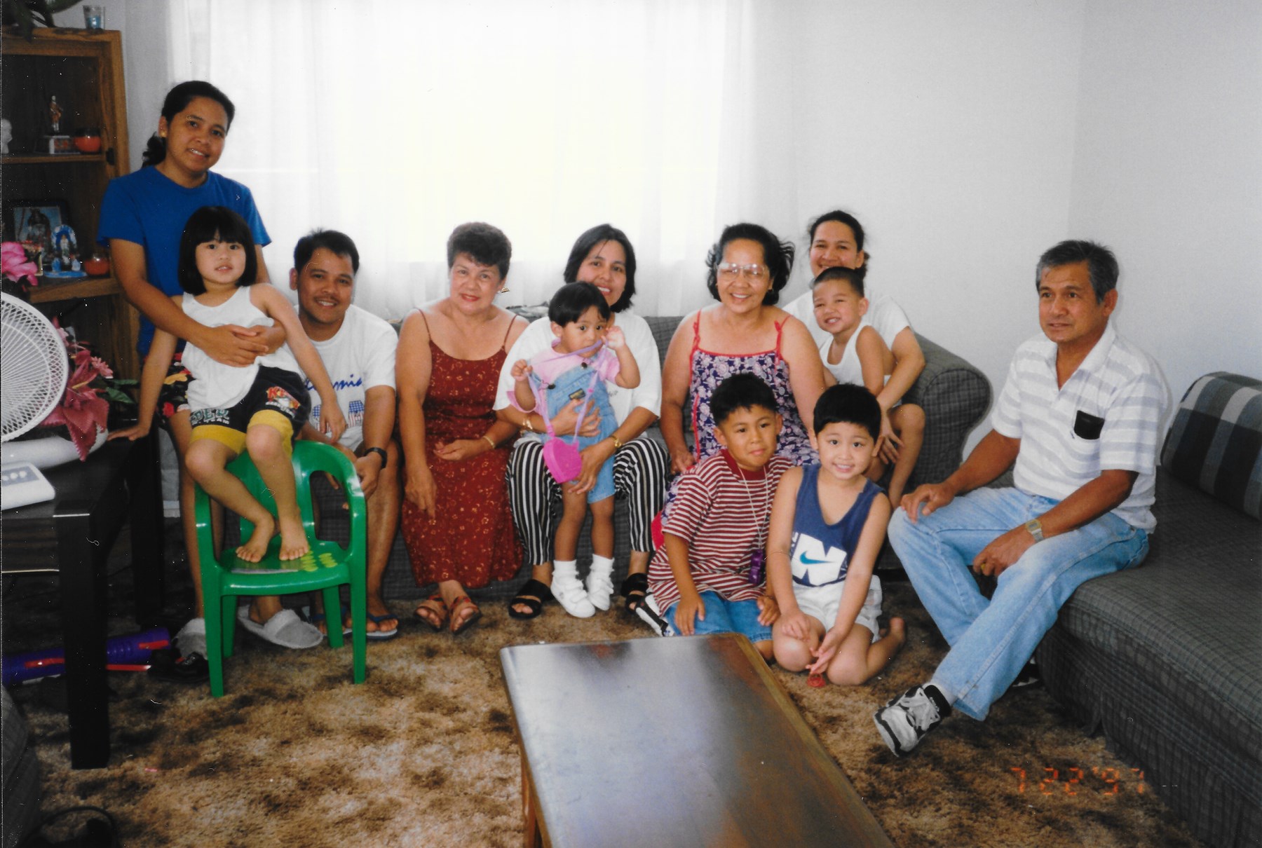 Middle Class Filipino Family