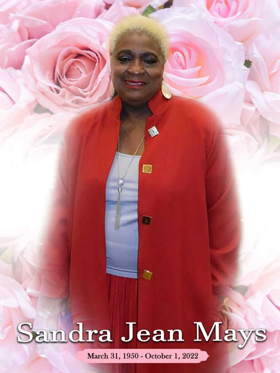 Sandra Jean Mays Obituary - Memphis, TN